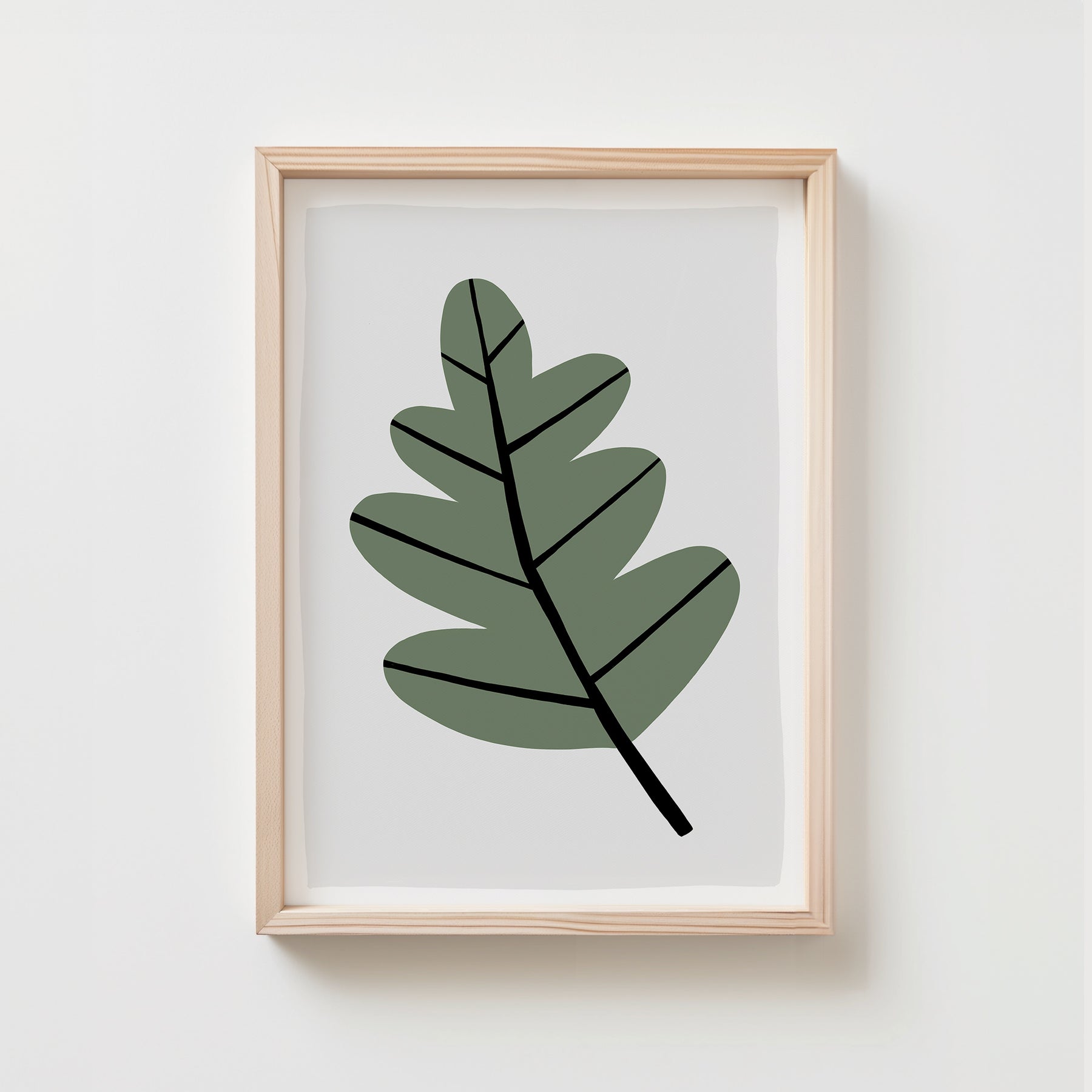 Oak Leaf Nursery Poster – Mini Learners